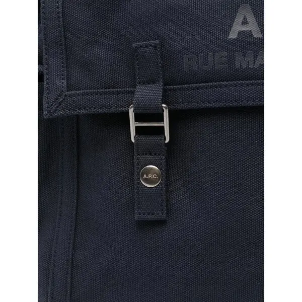 A.p.c. Satchel Bag With Logo Print