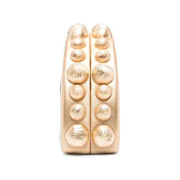 Cult Gaia Pearlescent Clutch Bag - Gold