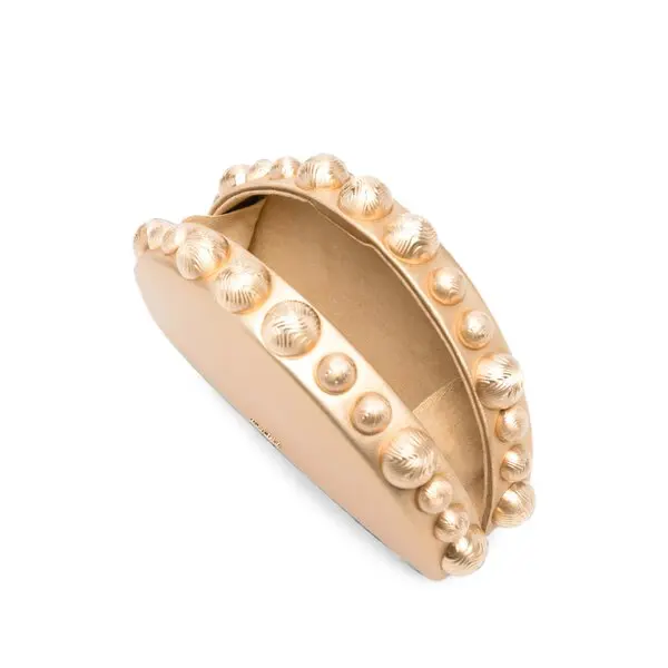 Cult Gaia Pearlescent Clutch Bag - Gold