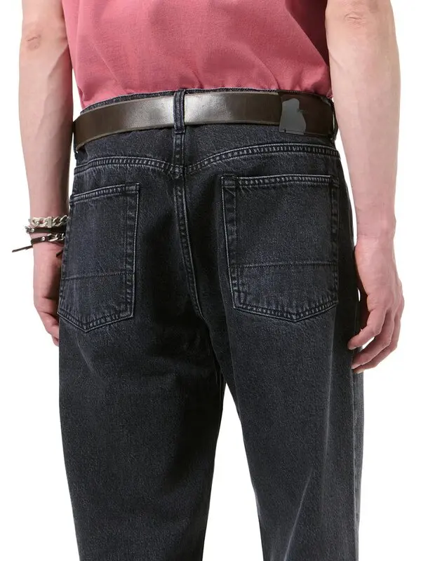 Our Legacy Third Cut Jeans In Cotton Denim