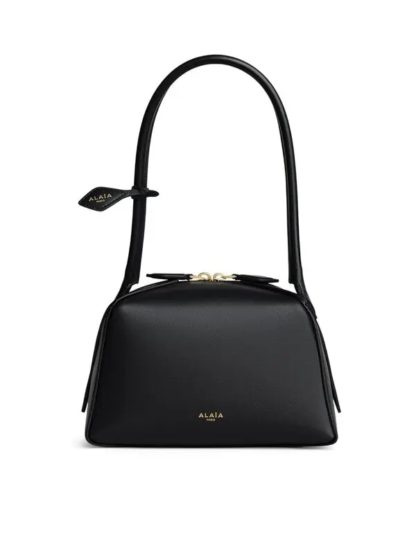 Alaïa Le Teckel Small Calfskin Bag - Black