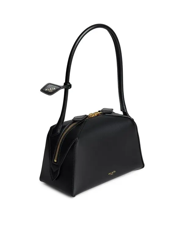 Alaïa Le Teckel Small Calfskin Bag - Black