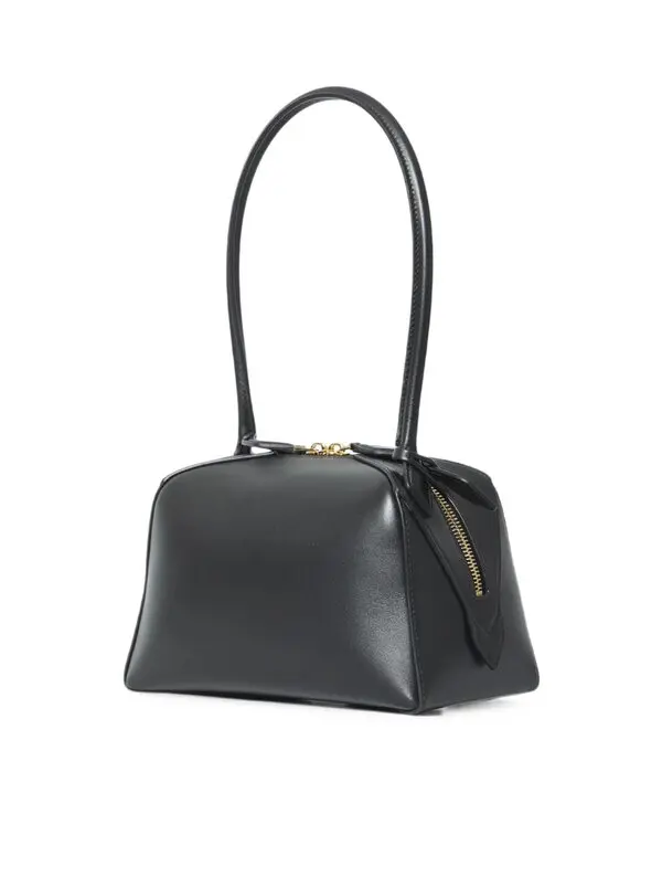 Alaïa Le Teckel Small Calfskin Bag - Black