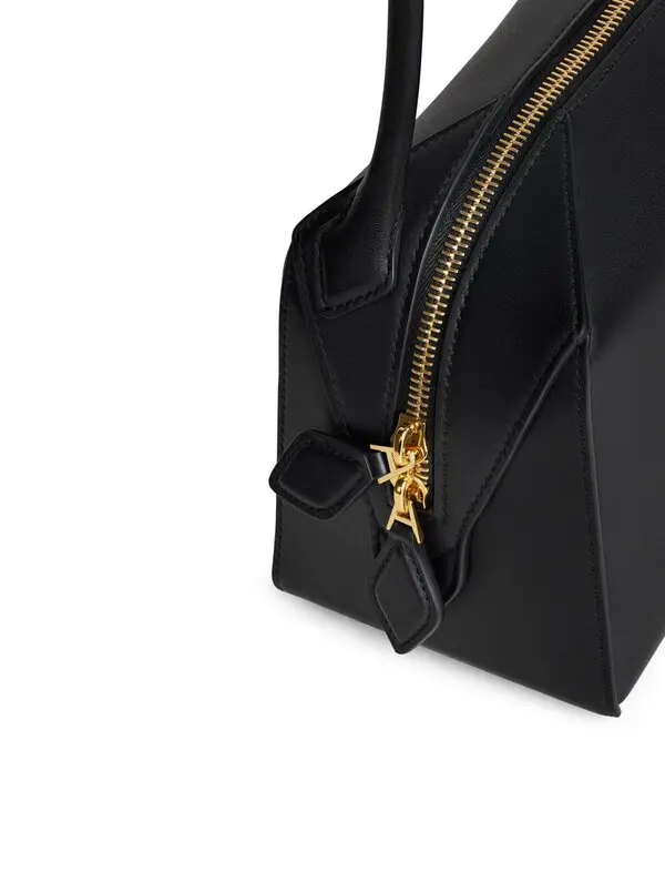 Alaïa Le Teckel Small Calfskin Bag - Black