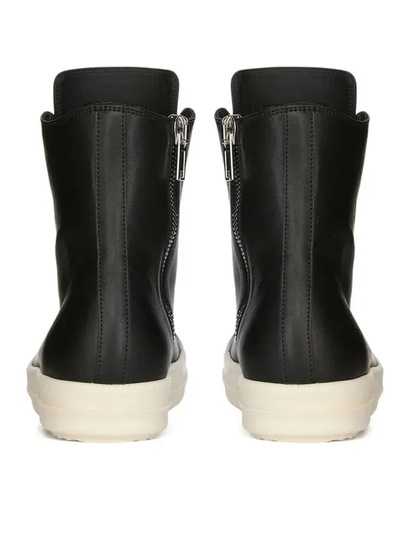 Rick Owens High-top Calfskin Sneakers