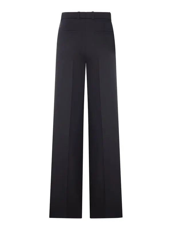 Chloé High-rise Flared Wool Trousers
