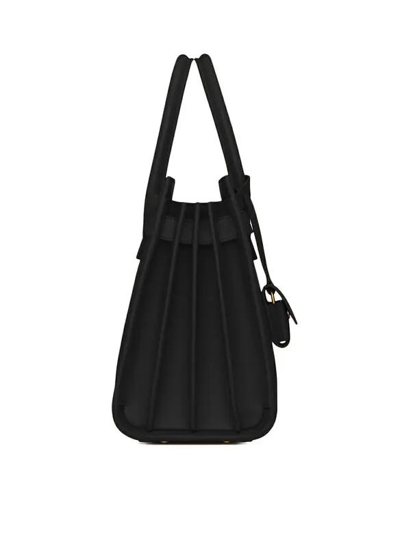Saint Laurent Sac De Jour Baby Leather Bag - Black