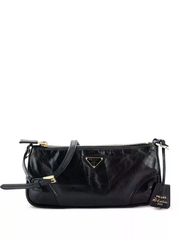 Prada Re-edition 2002 Leather Shoulder Bag
