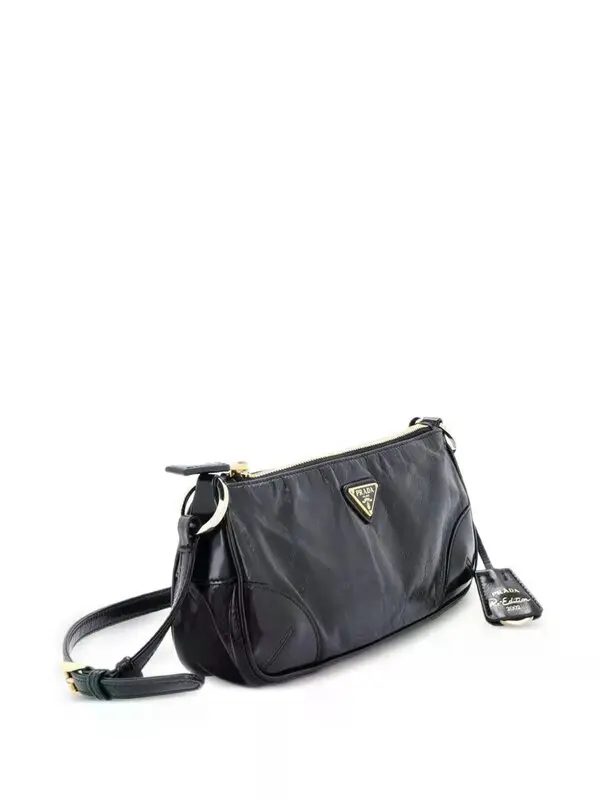 Prada Re-edition 2002 Leather Shoulder Bag