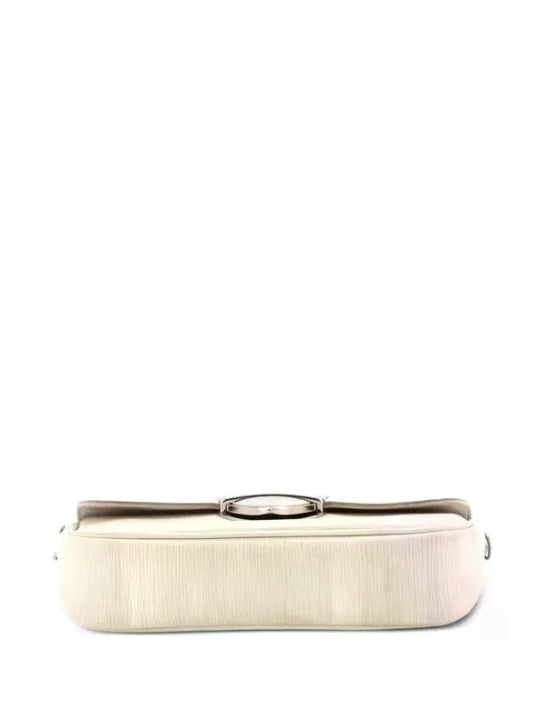 LOUIS VUITTON Montaigne Epi Leather Clutch Bag - Neutrals