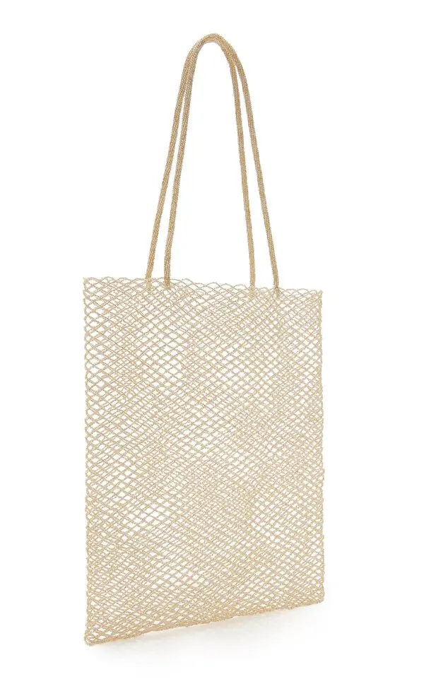CORDERA Handmade Beaded Tote Bag