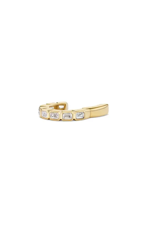 FIAMETTA 14k Yellow Diamond Ear Cuff
