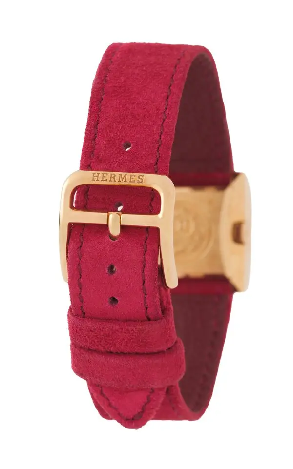 STEPHANIE WINDSOR Hermès Vintage And Leather Watch