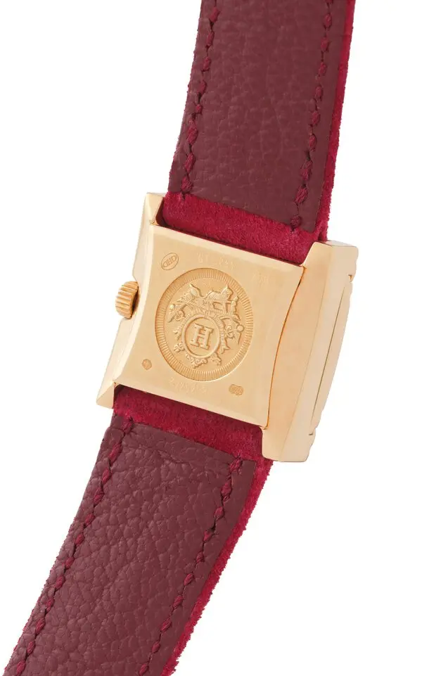STEPHANIE WINDSOR Hermès Vintage And Leather Watch