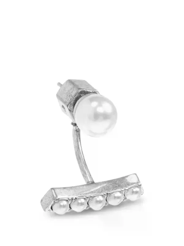 ALLSAINTS Nellie Pavé Earrings - Silver
