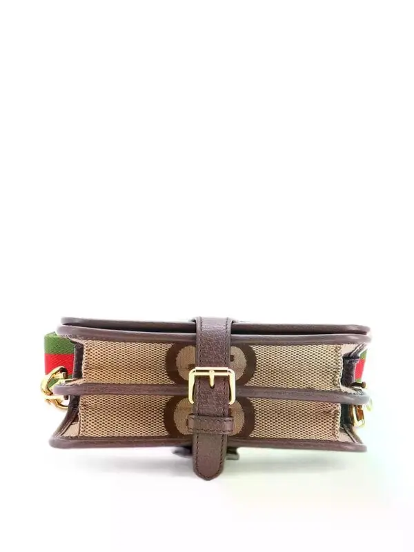 Gucci Jumbo Gg Canvas Small Messenger Bag