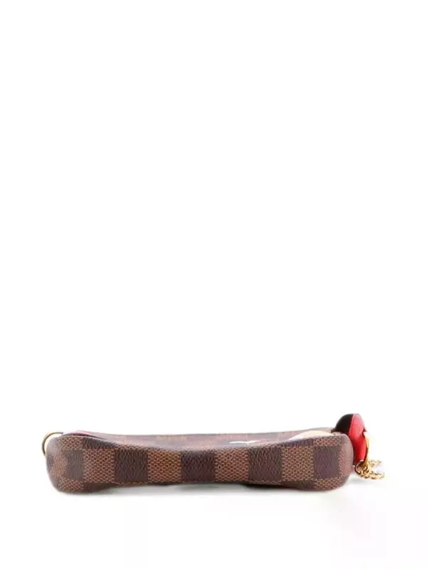 LOUIS VUITTON Limited Edition Damier Pochette Accessoires Mini Clutch Bag