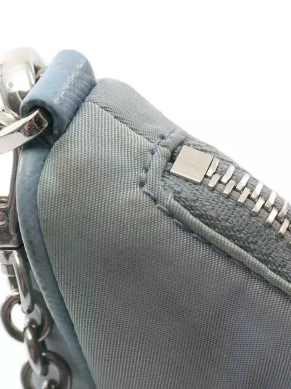 Prada Re-edition 2005 Chain Shoulder Bag - Blue
