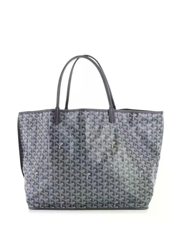 Goyard Anjou Reversible Coated Canvas Gm Tote Bag - Grey