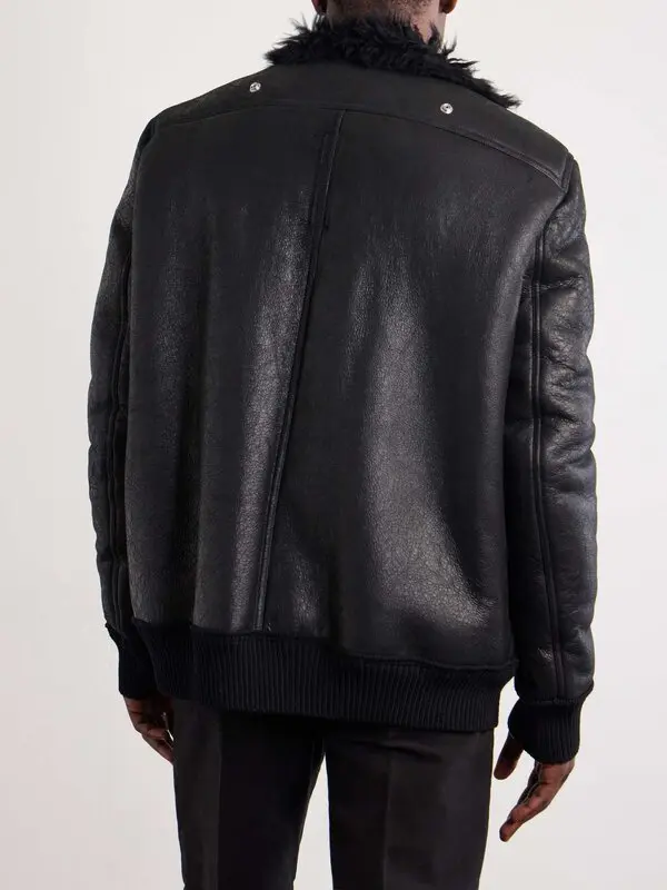Rick Owens Hollywood Flight Shearling Jacket