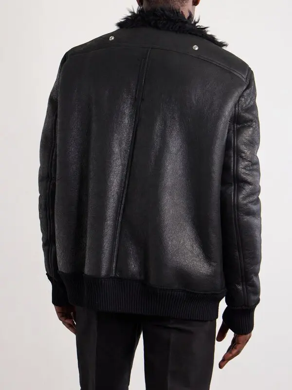 Rick Owens Hollywood Flight Shearling Jacket