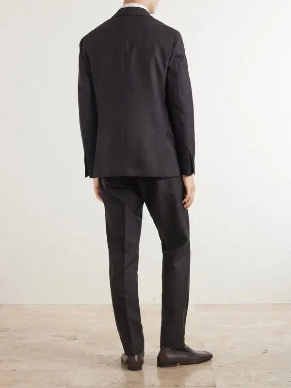 LARDINI Prince Of Wales Checked Wool Blazer