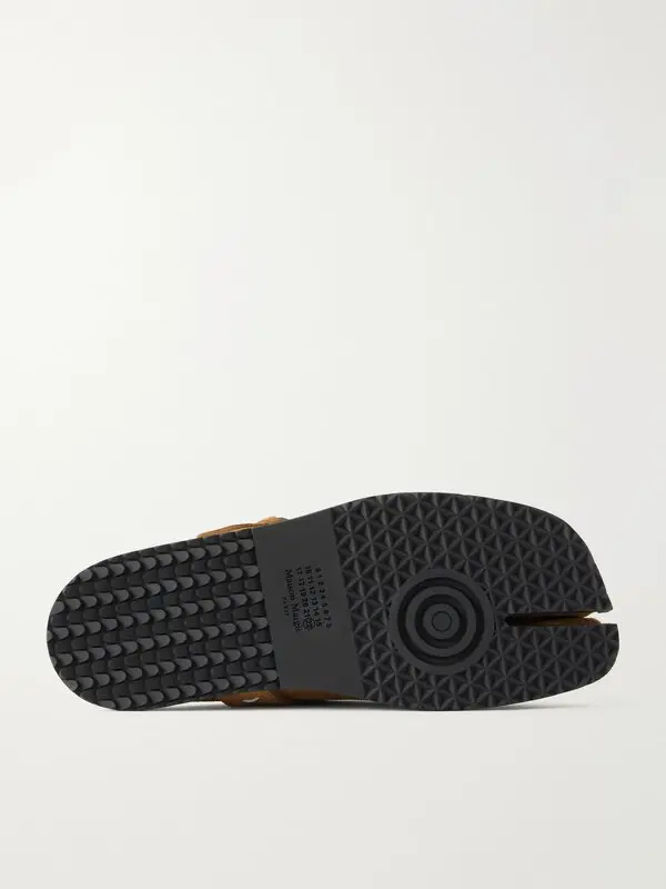 MAISON MARGIELA Tabi Split-toe Suede Sandals