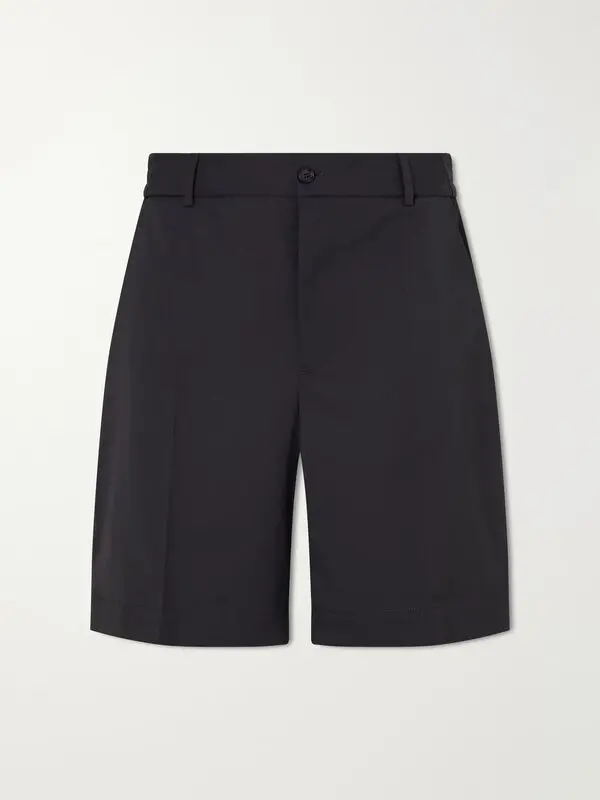 Moncler Straight-leg Gabardine Shorts