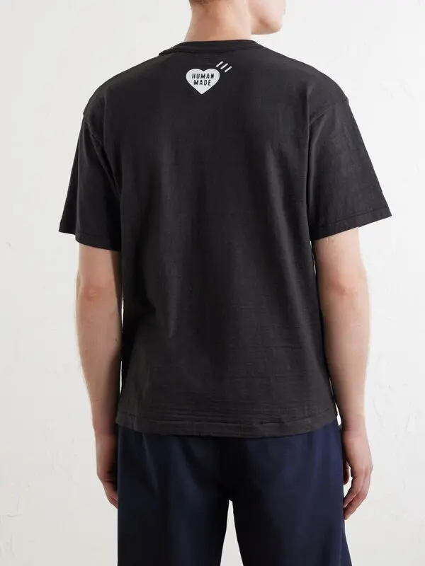 HUMAN MADE Logo-print Cotton-jersey T-shirt