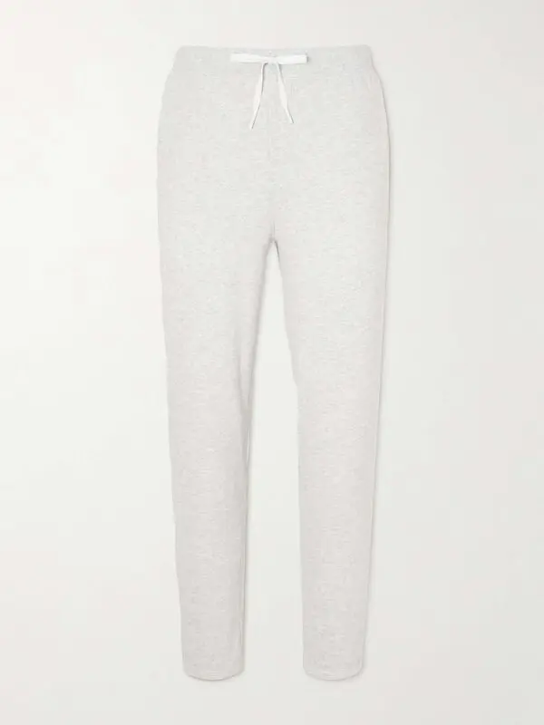 Lululemon Steady State Tapered Cotton-blend Jersey Sweatpants - Gray