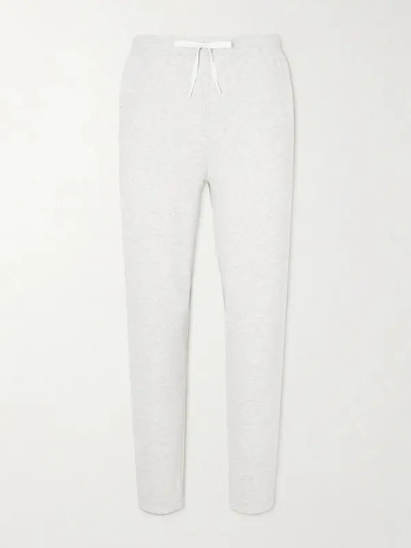 Lululemon Steady State Tapered Cotton-blend Jersey Sweatpants