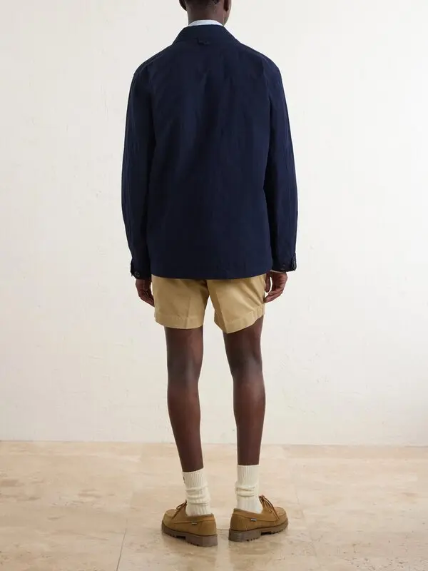 DRAKE'S Jungle Cotton-ripstop Overshirt