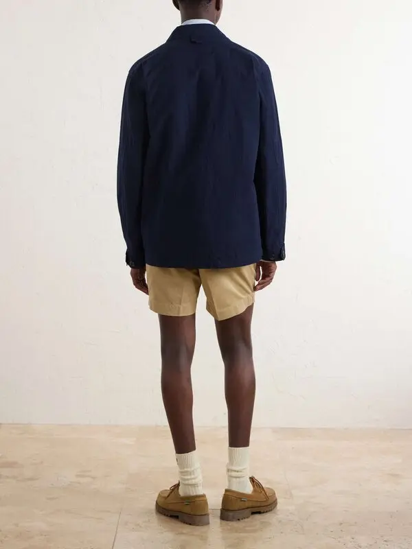 DRAKE'S Jungle Cotton-ripstop Overshirt