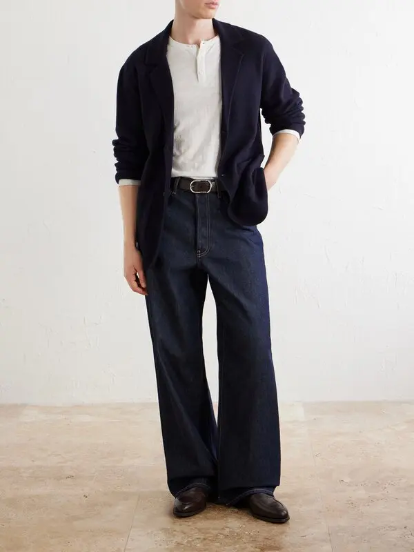 Paul Smith Knitted Merino Wool Blazer