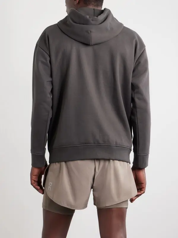 On Recycled Cotton-blend Jersey Hoodie