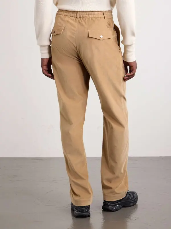 Moncler Straight-leg Cotton-corduroy Trousers