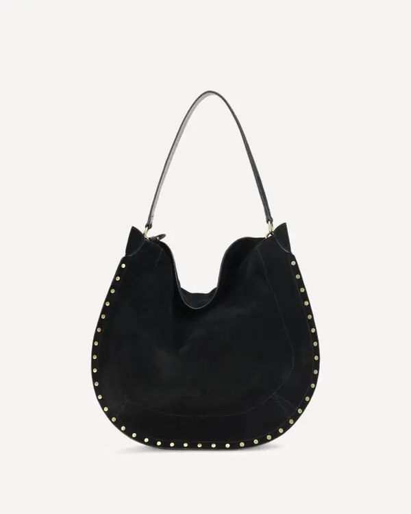 Isabel Marant Étoile Oskan Soft Shoulder Bag - Black