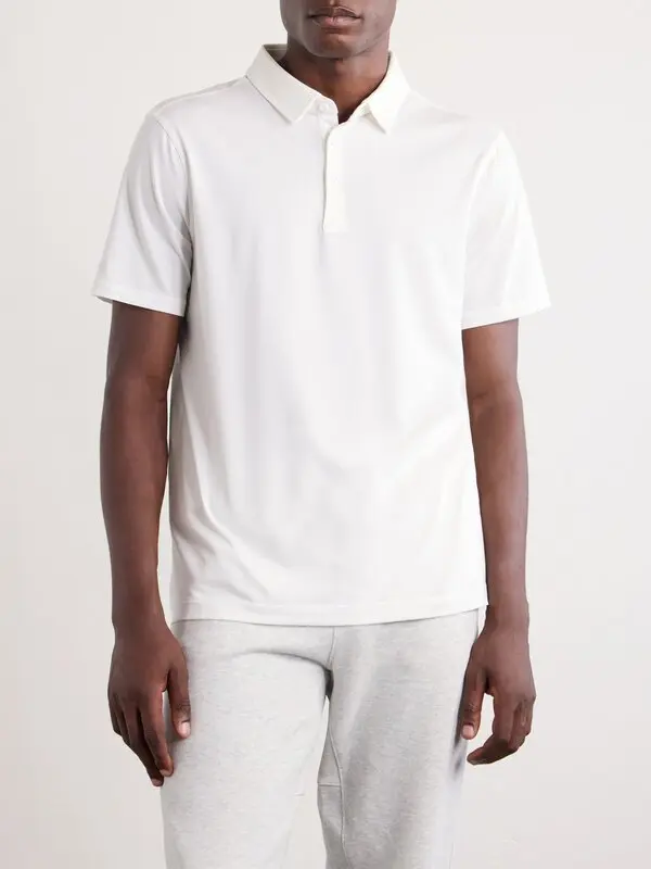 Lululemon Evolution Stretch-jersey Polo Shirt