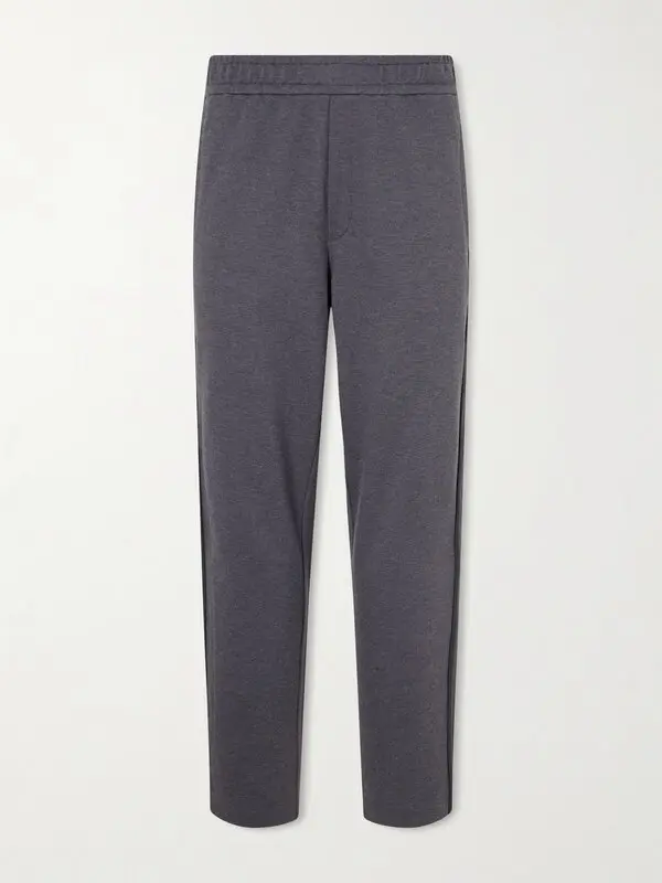 Moncler Straight-leg Striped Cotton Sweatpants