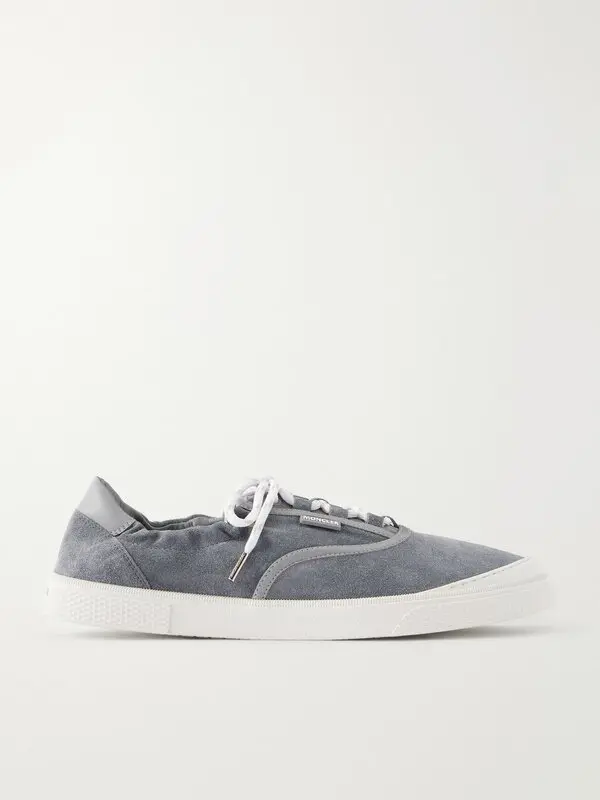Moncler Suede Sneakers - Blue
