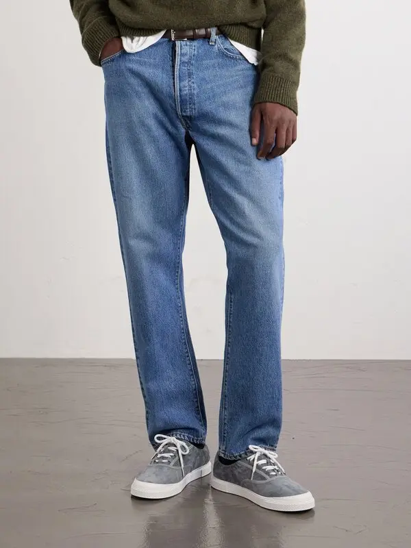 Moncler Suede Sneakers - Blue