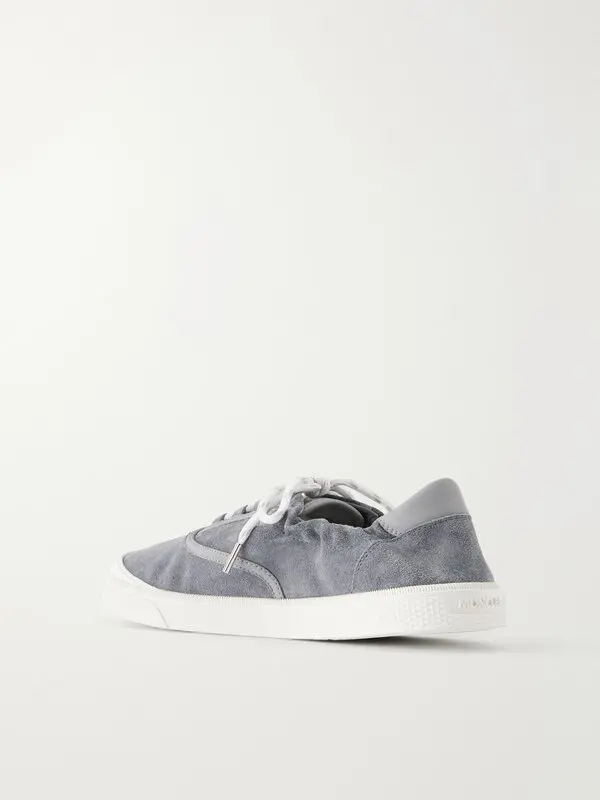 Moncler Suede Sneakers - Blue