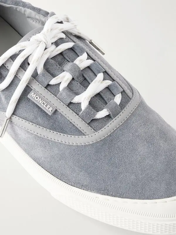 Moncler Suede Sneakers - Blue