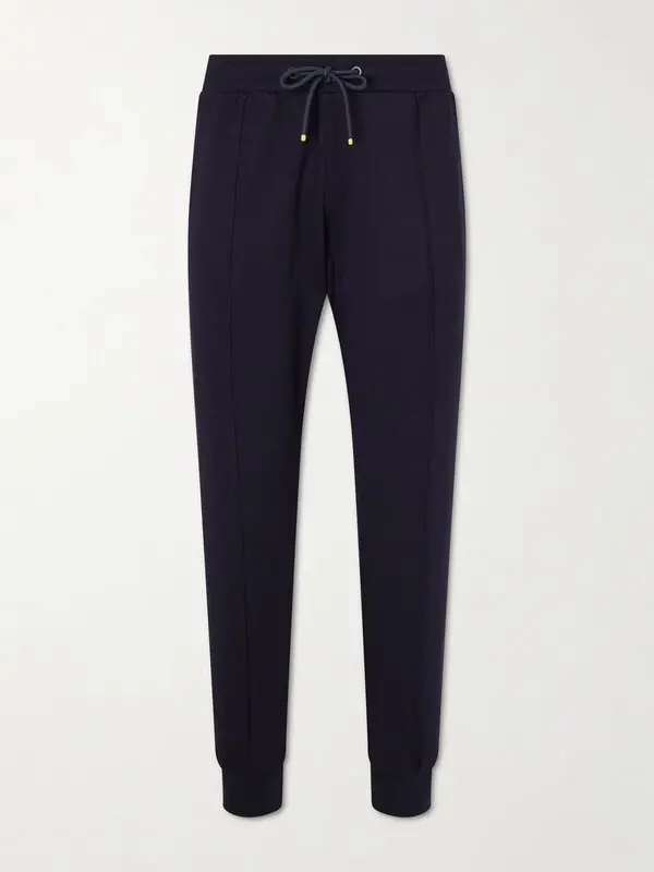 Paul Smith Tapered Lyocell-blend Jersey Sweatpants - Blue