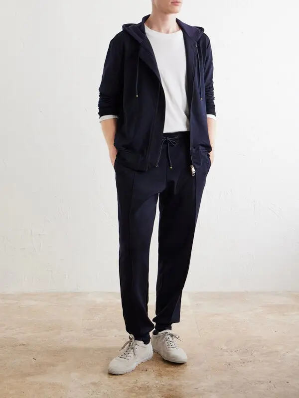 Paul Smith Tapered Lyocell-blend Jersey Sweatpants