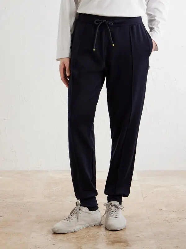 Paul Smith Tapered Lyocell-blend Jersey Sweatpants