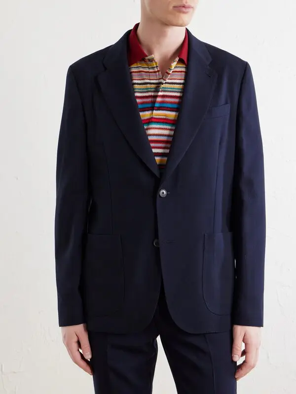 Paul Smith Wool Hopsack Blazer