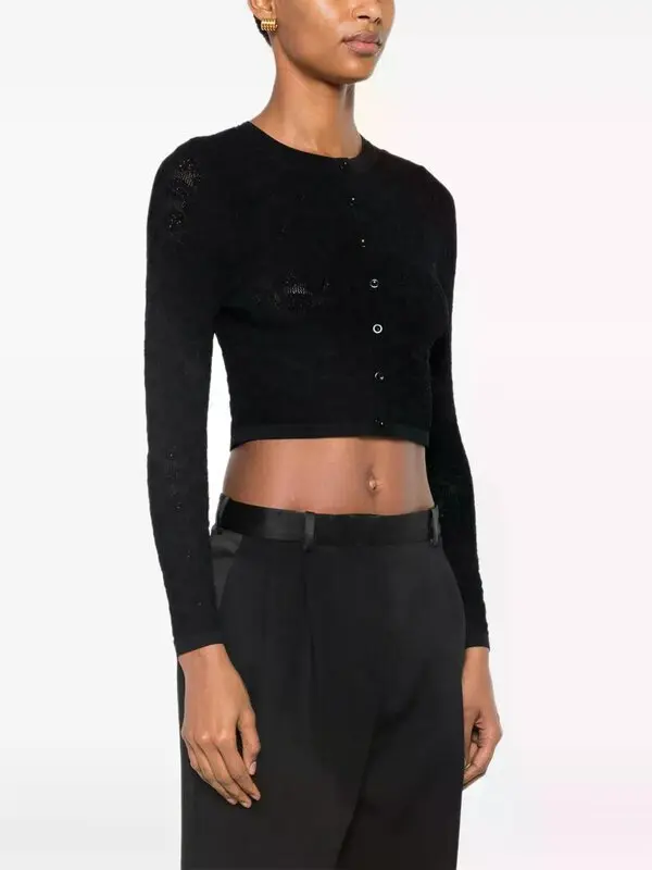 Sandro Cropped Button-up Cardigan