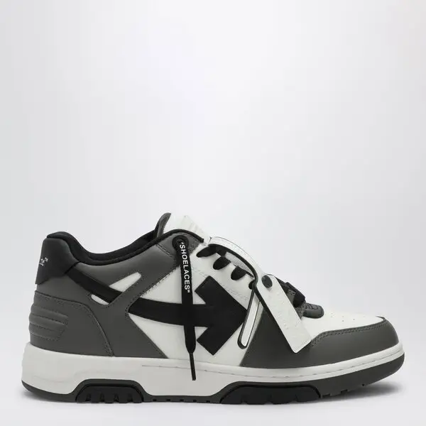 Off-White Out Of Office" Leather Sneakers - Gray