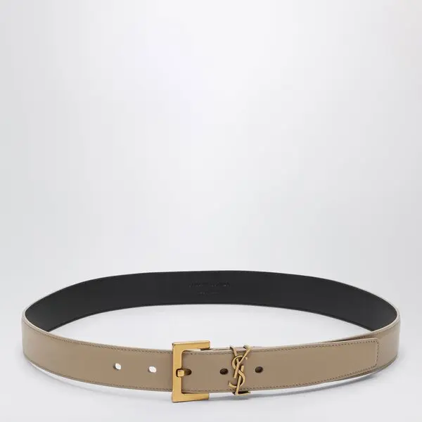 Saint Laurent Cassandre Belt - Cream